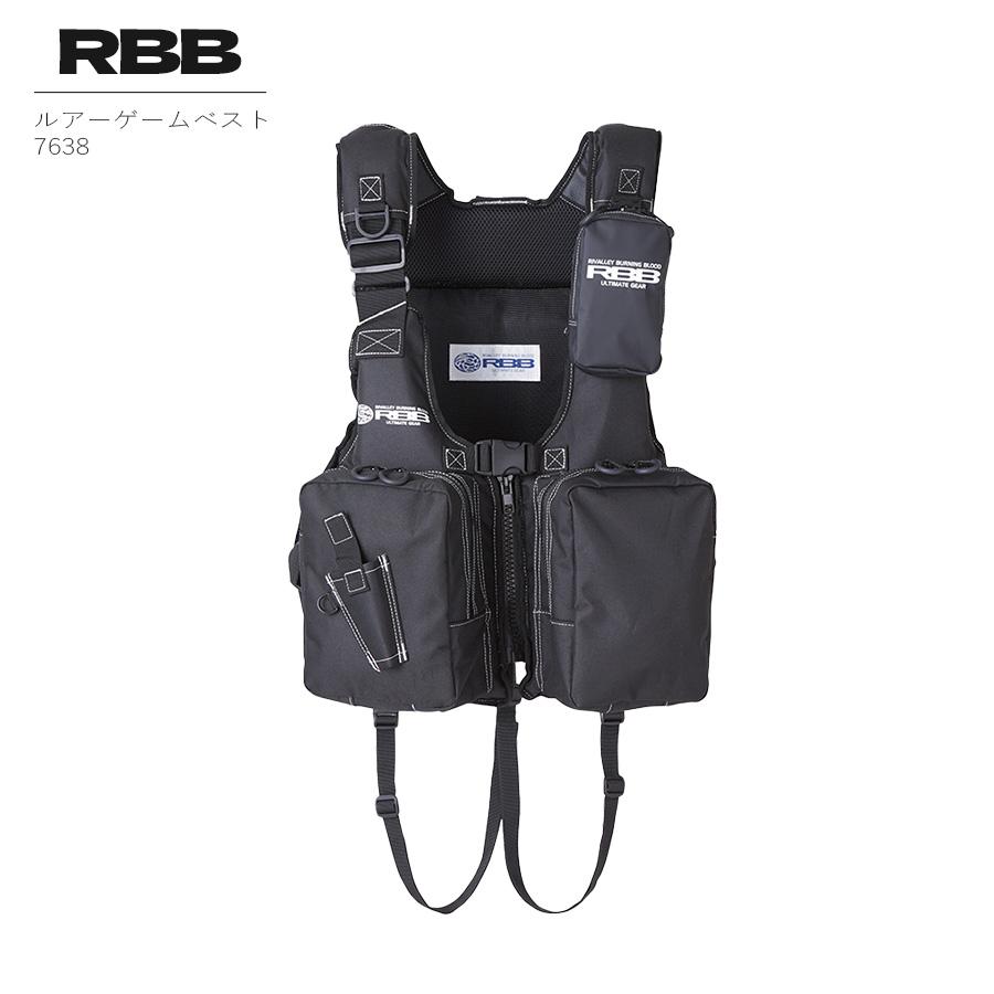 RBB ゲームベスト ルアー サーフ 7638 ブラック ホワイト フリー 初心者 エントリーモデル : 7638 : H43 - 通販 - Yahoo!ショッピング