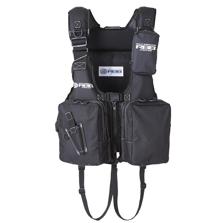 RBB ゲームベスト ルアー サーフ 7638 ブラック ホワイト フリー 初心者 エントリーモデル : 7638 : H43 - 通販 - Yahoo!ショッピング