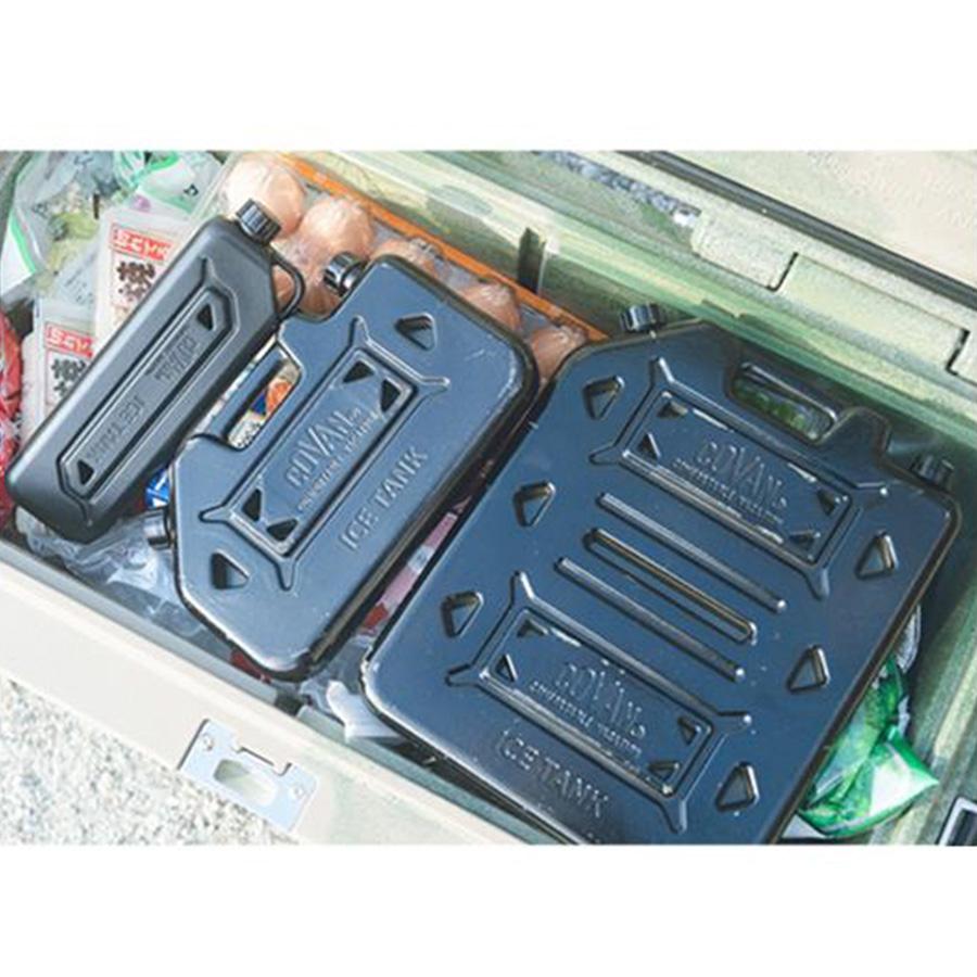 COVAN コバーン 保冷剤 ICETANK アイスタンク L サイズ ハードタイプ キャンプ アウトドア 釣り 海 保冷力 ベージュ ...