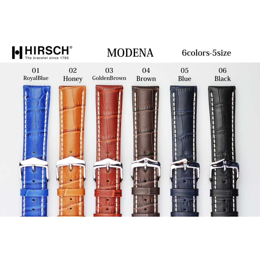 HIRSCH ヒルシュ MODENA モデナ 腕時計用 レザーベルト サイズ:E18 E19 E20 E22 E24 : 8号店 - 通販 - Yahoo!ショッピング