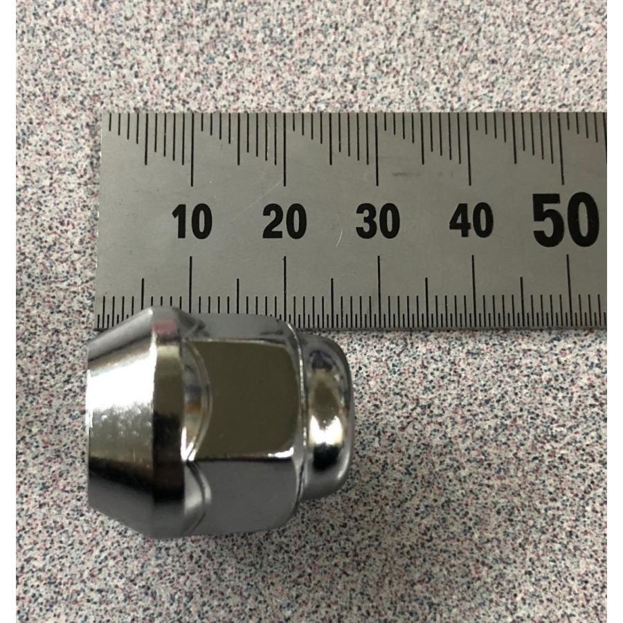 BRIDGESTONE ブリヂストン製 2ピースショートナット メッキ M12×P1.5 19HEX 60度テーパー 袋タイプ 16個 品番：31504082（ホンダ車など） : はちっこ ...