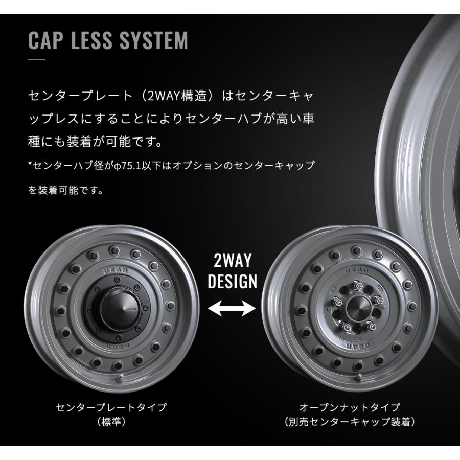 CRIMSON 【CRIMSON/クリムソン】DEAN COLORADO 16インチ 16x7.0J 10H PCD:108/114.3 INSET:37 マットチャコールブラック 1本 ...