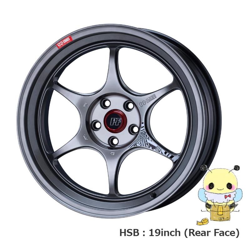 ENKEI PerformanceLine PF06 19インチ 19x8.0J 5/114.3 INSET:45 ハイパーシルバー(HSB) 1本 エンケイ パフォーマンスライン : はち ...
