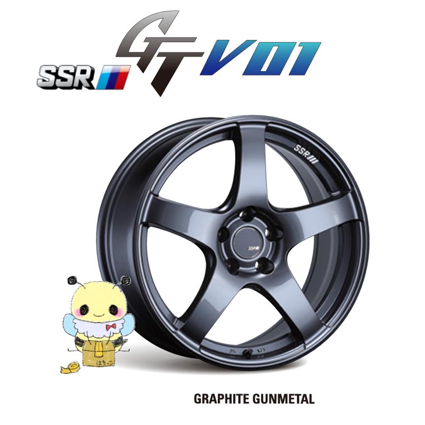 SSR 【SSR】GTV01 18インチ 18x7.5J 5/100 INSET:48 グラファイトガンメタ 1本 ジーティーブイゼロワン : はちっこ・ブーブー - 通販 - Yahoo ...