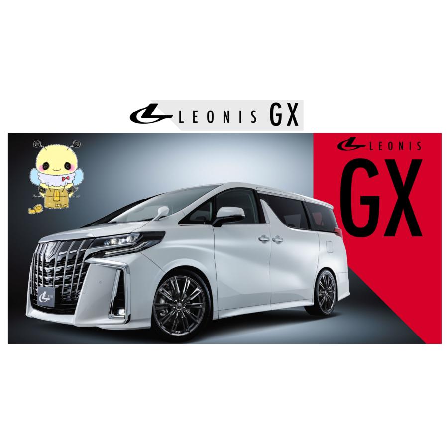 WEDS 【Weds/ウェッズ】レオニス GX 19インチ 19x7.5J 5/114.3 INSET:48 パールブラックミラーカット(PBMC) 1本 新品 アルミホイール LEONIS ...