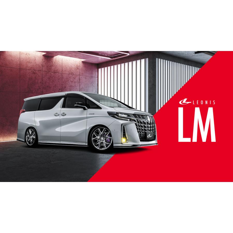 WEDS 【Weds/ウェッズ】レオニス LM 19インチ 19x7.5J 5/114.3 INSET:48 パールブラックミラーカット/チタントップ(PBMC/TI) 1本 新品 アルミ ...