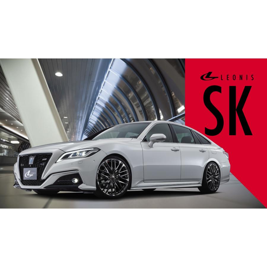 【Weds/ウェッズ】レオニス SK 17インチ 17x7.0J 5/114.3 INSET:42 パールブラックミラーカット(PBMC) 1本 新品 アルミホイール LEONIS :WEDS ...