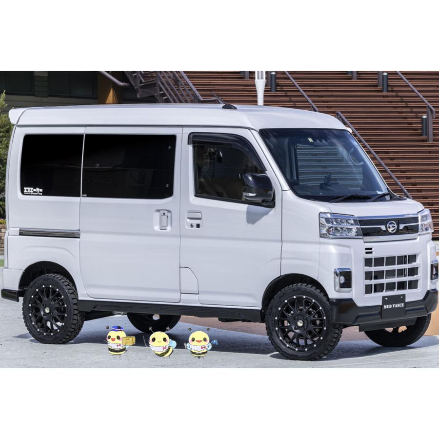 WEDS 【Weds/ウェッズ】MUD VANCE 08 16インチ 16x6.0J 5/139.7 INSET:-5 フリントブラック（FLINT BLACK） 1本 新品 アルミホイール ...