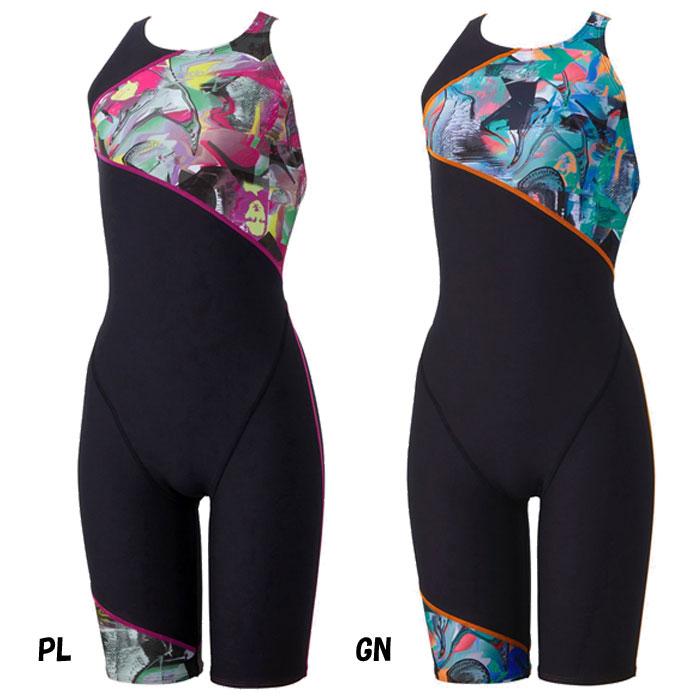 speedo 15％OFF【レターパック対応】Speedo（スピード）競泳練習用水着 モナターンズパズルミニオープンバックニースキン ...