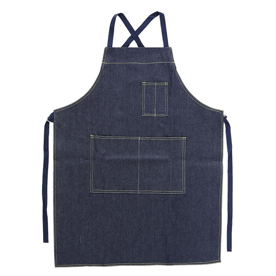 DIY 作業 ヘビーオンス デニム エプロン タスキ式 A-2200 : a-2200 : ハチプロ - 通販 - Yahoo!ショッピング