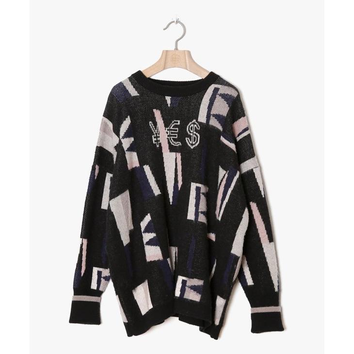 bedsidedrama (ベッドサイドドラマ) | Currency YES knit sweater (black) size 1 ニット ...