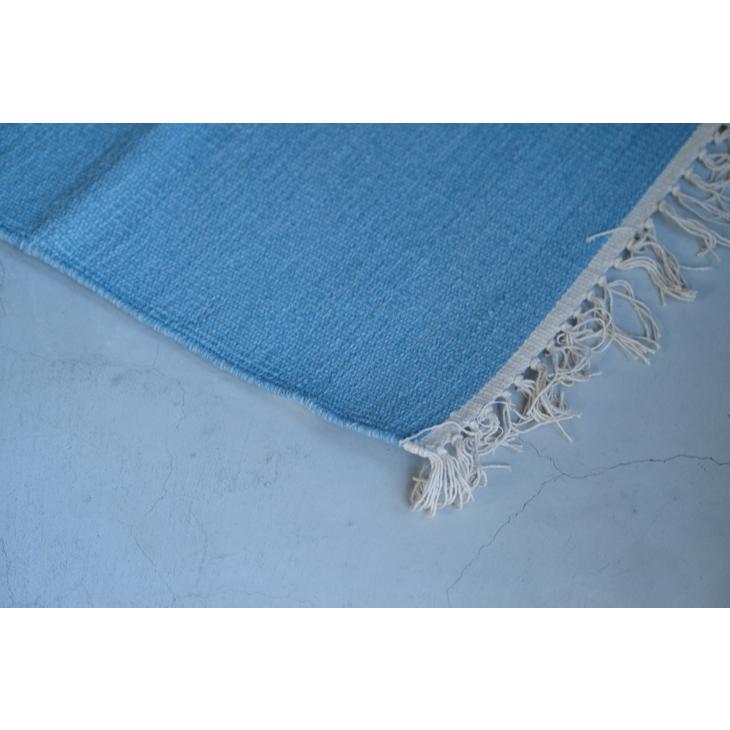 ASPEGREN Denmark (アスペグレンデンマーク) | Melange ラグ (ocean) 70x130cm | 北欧 シンプル ...