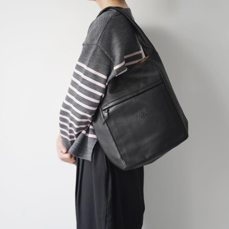 CLEDRAN (クレドラン) | HALLE WIDE HANDLE TALL BAG (black) ショルダーバッグ 鞄 : 北欧雑貨と音楽 HAFEN ハーフェン - 通販 ...