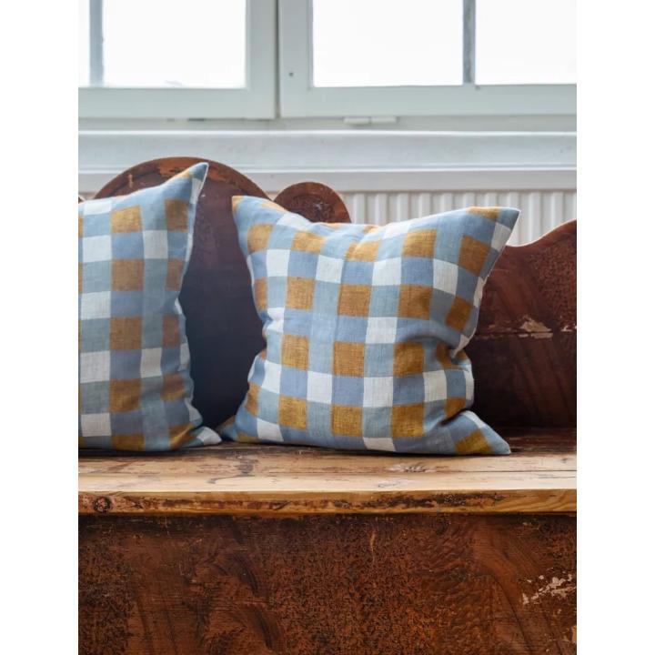 FINE LITTLE DAY | RUTAN WOVEN CUSHION COVER (oat) (no.57100-8) 45x45cm ...