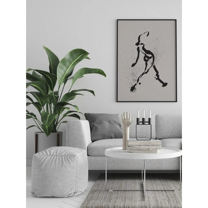 PROJECT NORD | ABSTRACT FIGURE POSTER アートプリント/ポスター (50x70cm) : 北欧雑貨と音楽 ...