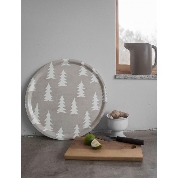 FINE LITTLE DAY | GRAN TRAY (sand) 丸トレイ : 北欧雑貨と音楽 HAFEN ハーフェン - 通販 ...