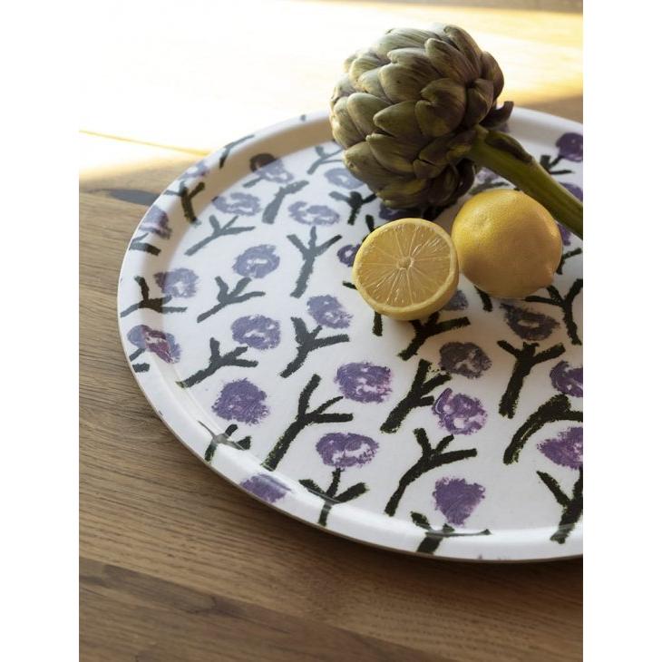 FINE LITTLE DAY | FLOWERS TRAY 丸トレイ (TR-FLO38)【北欧 スウェーデン】 : 北欧雑貨と音楽 ...