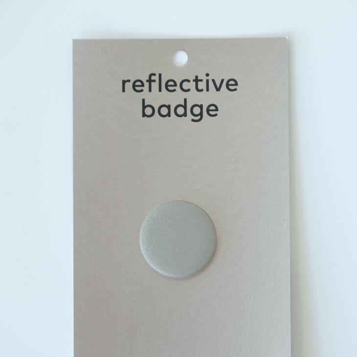 march (マーチ) | reflective badge MINI (metallic gold) リフレクティブバッジ 自転車 バッグ ...