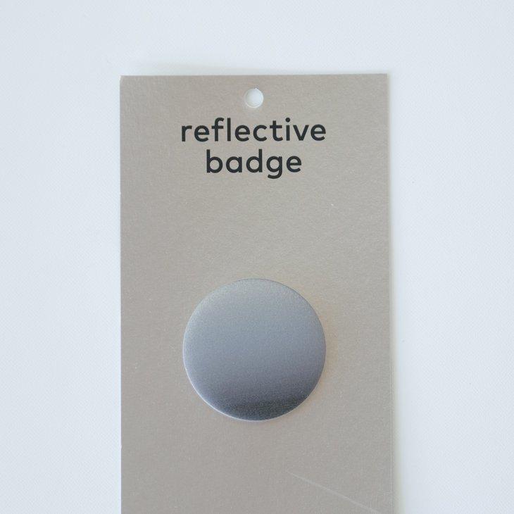 march (マーチ) | reflective badge MAXI (fade black) リフレクティブバッジ 自転車 バッグ ...