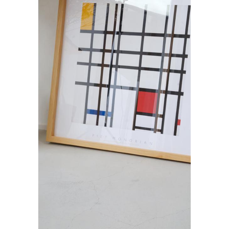 PIET MONDRIAN (ピエト・モンドリアン) | Opposition of Lines; Red and Yellow アート ...