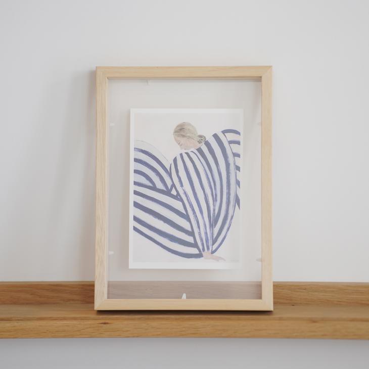 【A3】A.P.J. | クリアボックスフレーム A3サイズ (ナチュラル/オーク/ホワイト) 木製額縁 フレームサイズA3 (297x420mm) A4ポスター推奨 : 北欧雑貨と音楽 ...