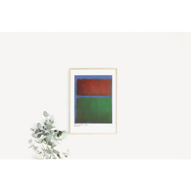 MARK ROTHKO (マーク・ロスコ) | Earth & Green 60x80cm アートプリント/ポスター 北欧 モダンアート 抽象 ...