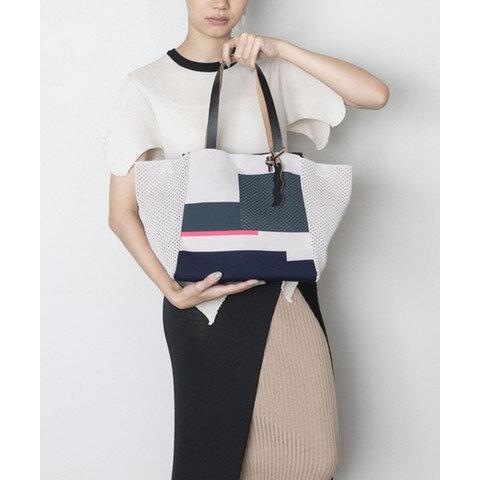 TRICOTE | PATCHWORK MESH TOTE (beige) バッグ 鞄 トートバッグ トリコテ : 北欧雑貨と音楽 HAFEN ハーフェン - 通販 - Yahoo!ショッピング