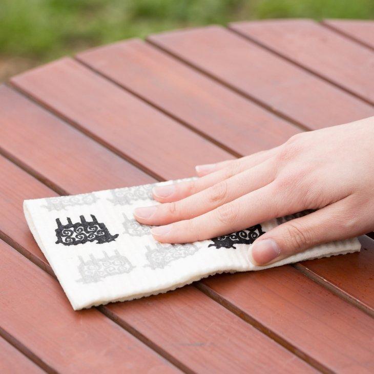 KLIPPAN x ecomfortHouse | スポンジワイプセット ベングト＆ロッタ 迷子のヒツジ クリッパン ふきん 森活 : 北欧雑貨と音楽 HAFEN ハーフェン - 通販 ...