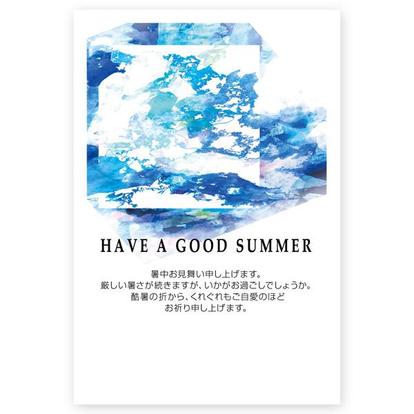 5枚 暑中見舞い ハガキ 夏 挨拶状 葉書 暑中 はがき SS-145 : ハガキストア - 通販 - Yahoo!ショッピング