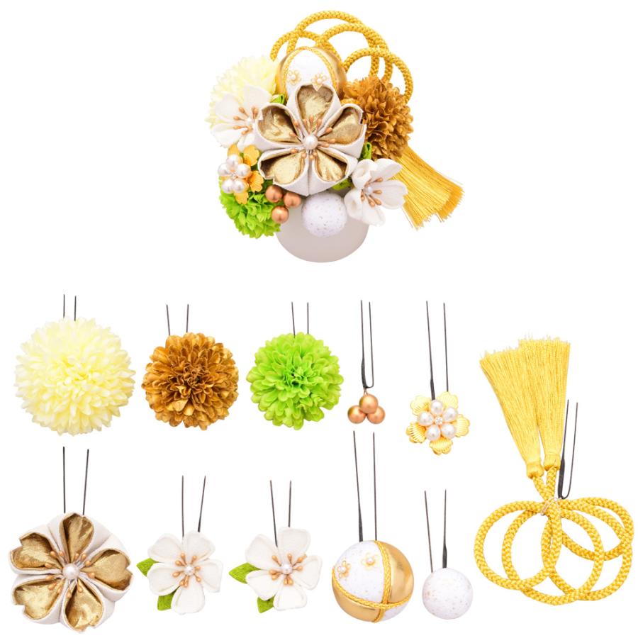 Arenca 髪飾り さくら No.8383 11点セット 】 成人式 振袖 かみかざり かんざし パーツ ヘアアクセサリー アレンカ 振袖用 前撮り 卒業式 着物 浴衣 七五三 ...