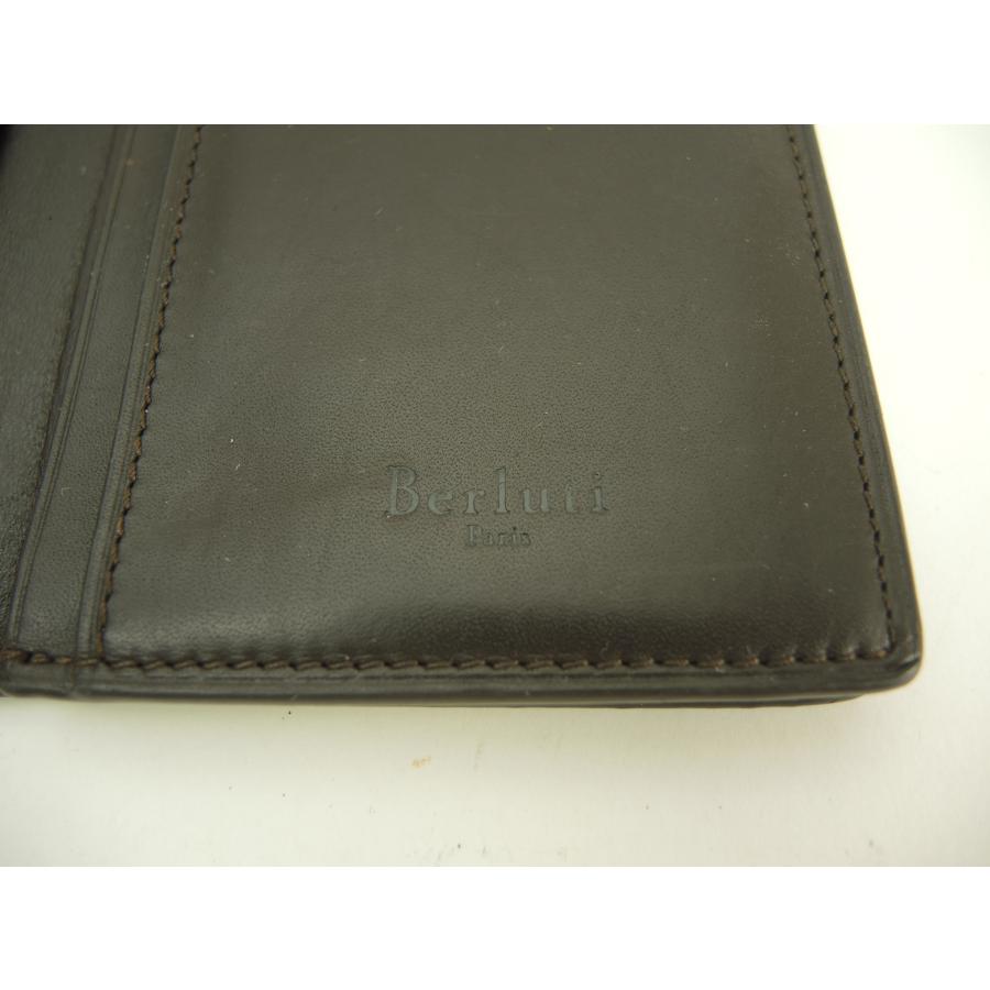 Berluti ベルルッティ ロングウォレット サンタル カリグラフィ金茶 2つ折長財布@E0167 : ブランドショップ ...