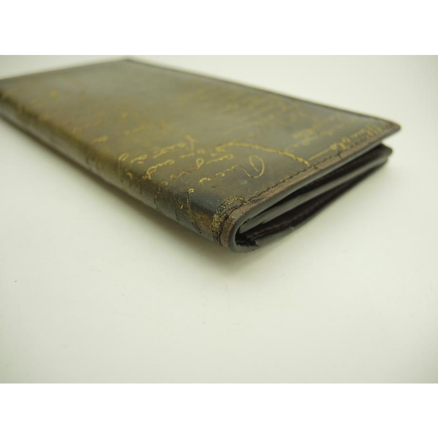 ベルルッティ ロングウォレット サンタル カリグラフィ金茶 2つ折長財布@E0167 :15874:ブランドショップhaibanyaYahoo ...