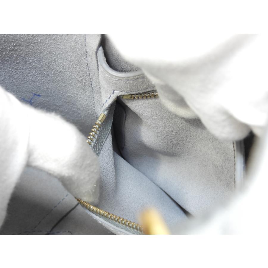 セリーヌ ソーサングルバケット スモール レザー薄青 ショルダーバッグ@U-SL-5116 : 17463 : ブランドショップhaibanyaYahoo!店 - 通販 - Yahoo!ショッピング