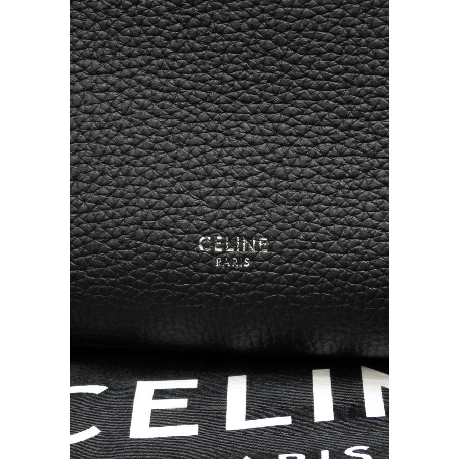 CELINE（セリーヌ） ビッグバッグスモール レザー 黒 ショルダー付ハンドバッグ 極美品@U-LM-5118 2 : ブランドショップhaibanyaYahoo!店 - 通販 ...