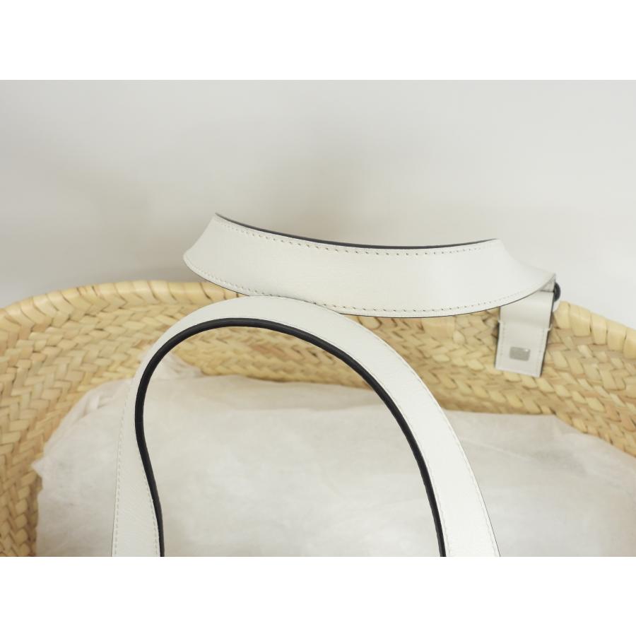 Basket(LOEWE) ロエベ バスケット カゴバッグ中 ナチュラル白 Basket(LOEWE) ロエベ バスケット カゴバッグ中 ナチュラル白