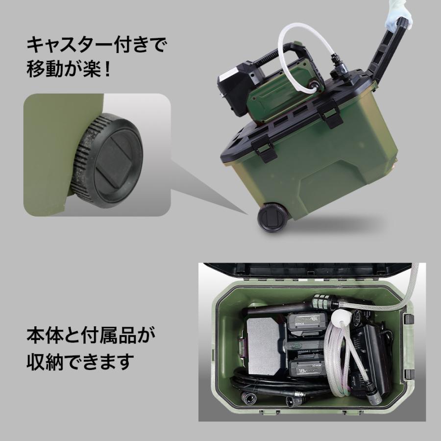 HAIGE ハイガー公式 電動高圧洗浄機(本体のみ)36V 貯水タンク HAIGE ハイガー公式 電動高圧洗浄機(本体のみ)36V 貯水タンク