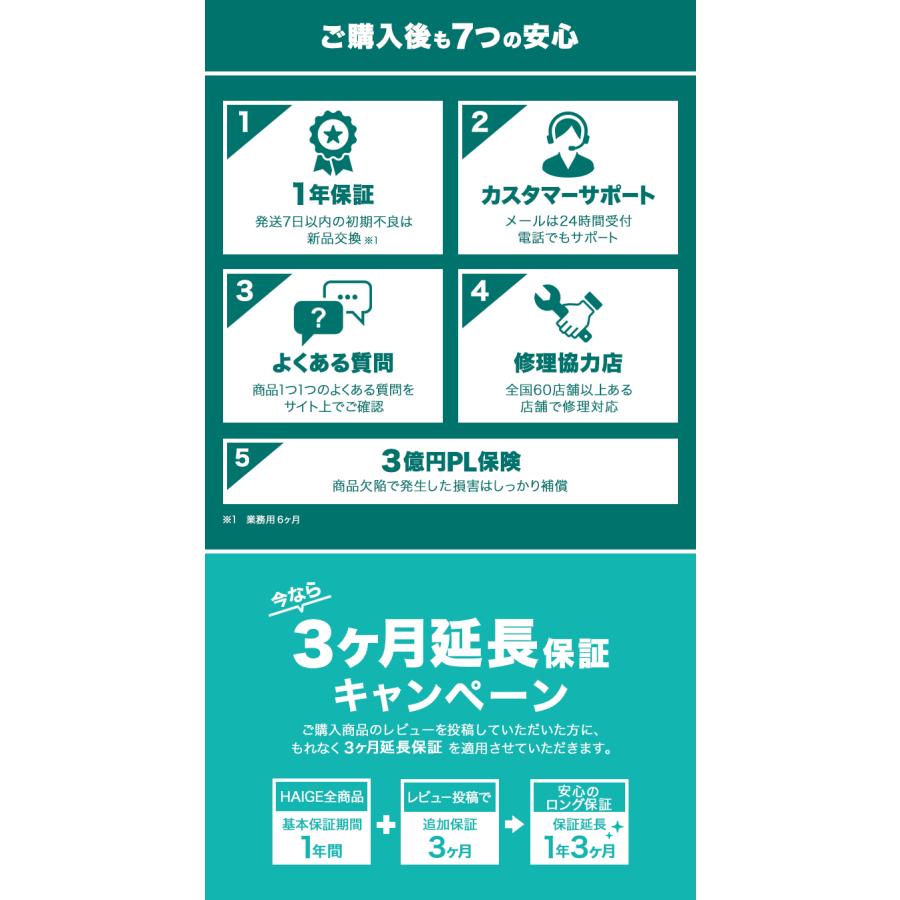 HAIGE ハイガー 背負い式 エンジンブロワー 業務用 63cc 最大風速78m/s ノズル2種類 HG-B263B 1年保証 : HAIGE - 通販 - Yahoo!ショッピング