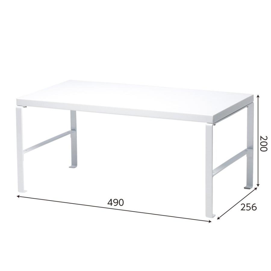 ソニック 机上台 2段階高さ調整付 幅490mm ホワイト DA-5904-W : はいじストア - 通販 - Yahoo!ショッピング