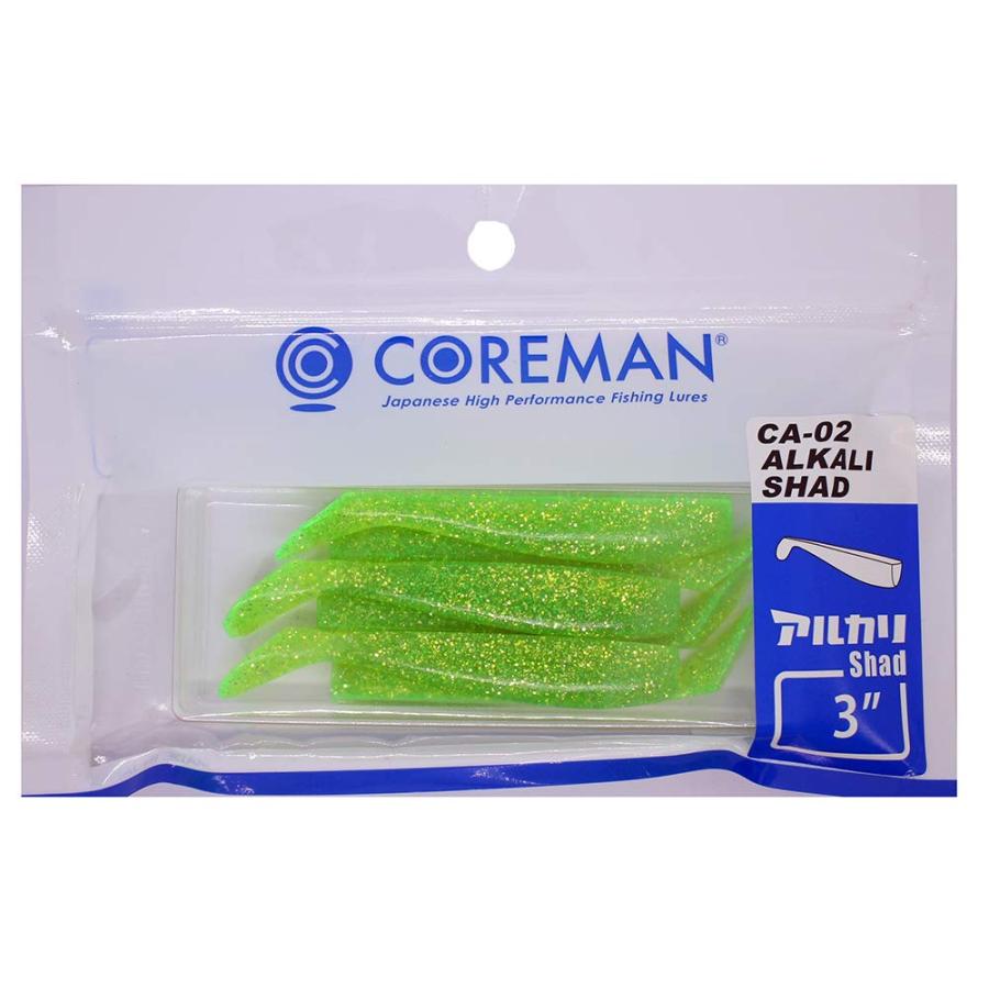 コアマン(Coreman) CA-02 アルカリシャッド #067 ライムチャート 75mm : はいじストア - 通販 - Yahoo!ショッピング