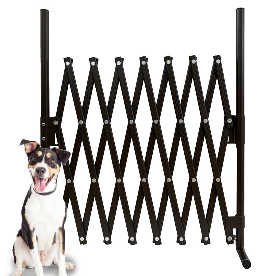 ALMAX アルマックス ペットゲート アルミフエンス 幅150?高さ70cm SXG-0715 (02.ダークブラウン) : はいじストア - 通販 - Yahoo!ショッピング