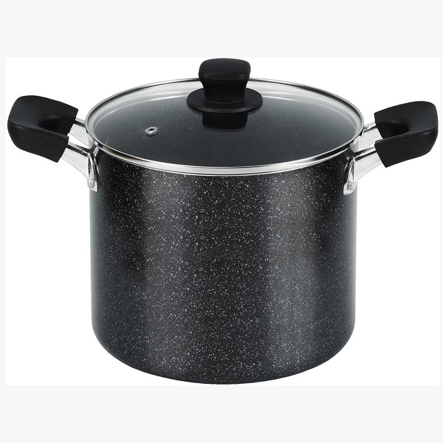 パール金属 寸胴鍋 ガラス蓋付 21cm マーブルダイヤモンド IH対応 ママディナーα HB-5895 : はいじストア - 通販 - Yahoo!ショッピング