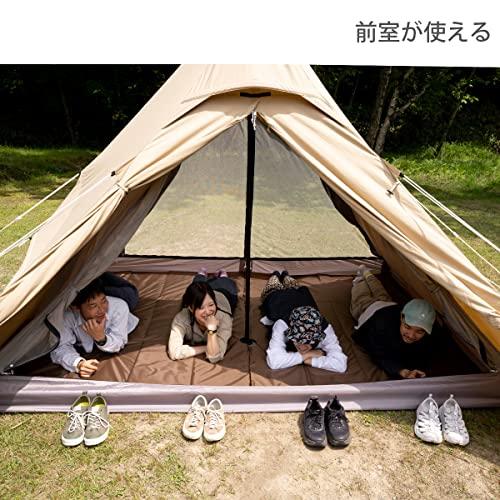 DOD(ディーオーディー) ワンポールテントRX(M)用インナーテント TN3-951-GY 4 人用 : はいじストア - 通販 - Yahoo!ショッピング