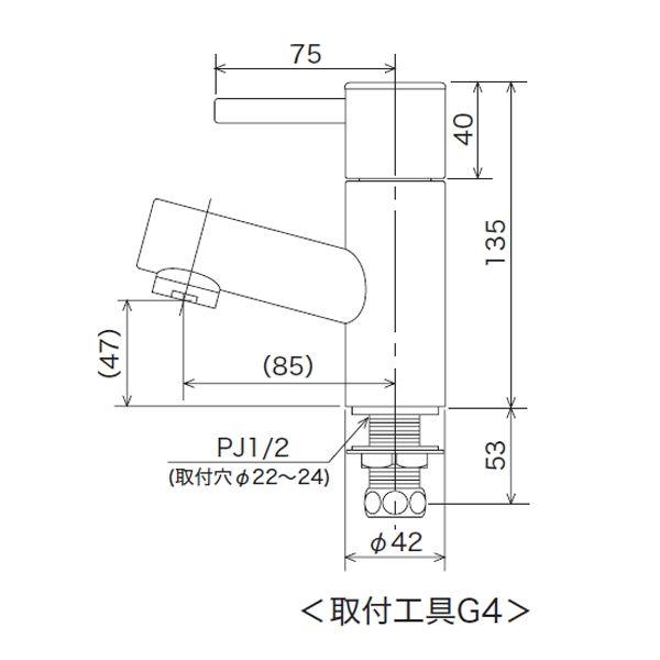 KVK:立水栓(単水栓) 型式:K550 : 配管部品 ヤフー店 - 通販 - Yahoo!ショッピング