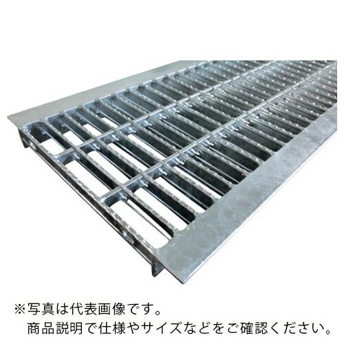 奥岡 スチール製 U字溝用 グレーチング 溝幅240用 並目 ノンスリップ ( OKUN-5 24-32 ) : 配管材料プロトキワ - 通販 ...