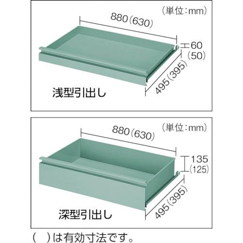 【SALE価格】TRUSCO BM3型キャビネットワゴン 1000X600XH880 浅6深1 ( BM3-S6L1(オールロック) ) : 配管材料プロトキワ - 通販 - Yahoo!ショッピング
