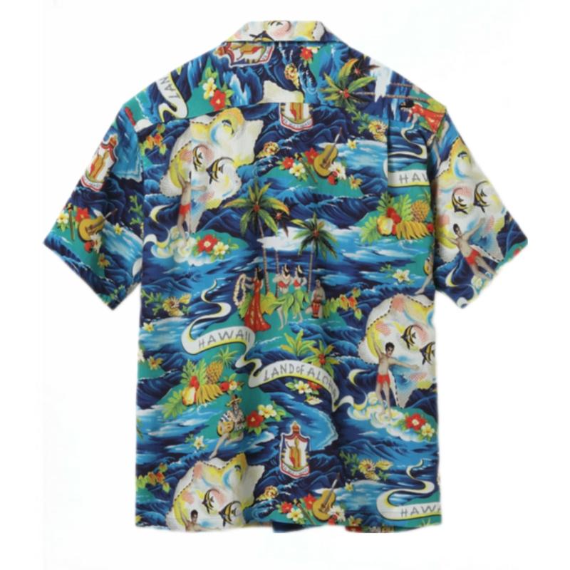 SUN SURF SPECIAL EDITION “LAND OF ALOHA” サンサーフ スペシャルエディション ハワイアンシャツ ランド ...