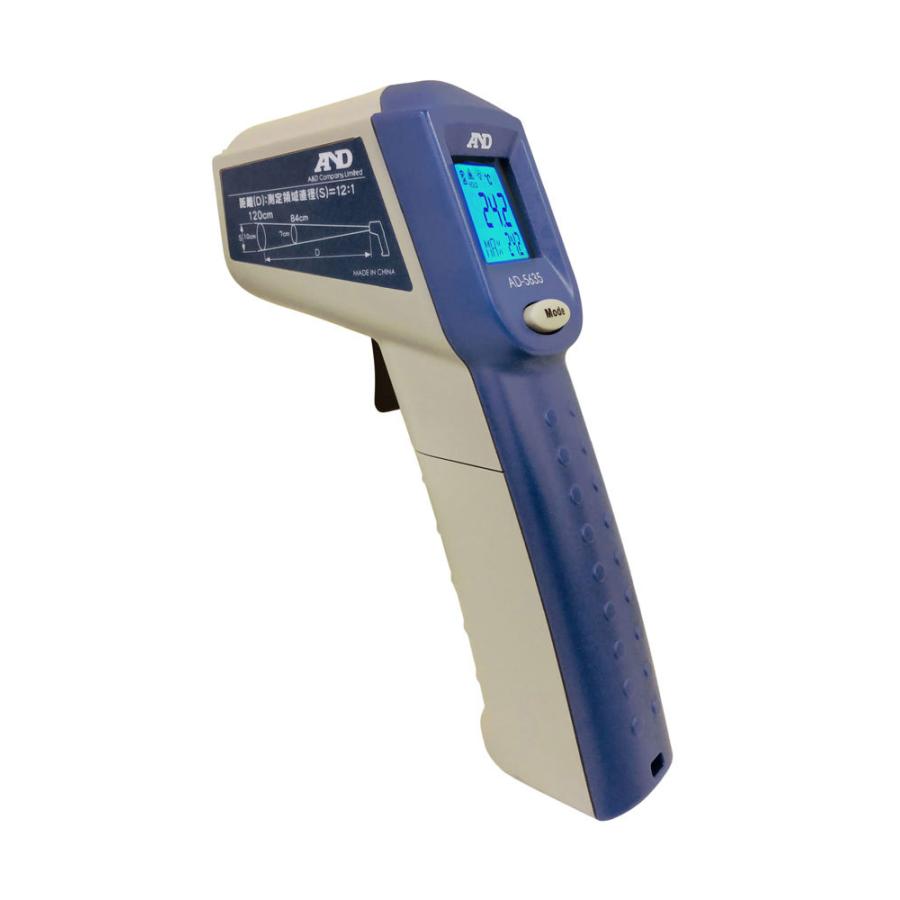 エーアンドデイ AD-5635 -38℃〜+365℃ レーザーマーカー付赤外線放射温度計 A&D : and-ad5635 : はかろうネット - 通販 - Yahoo!ショッピング