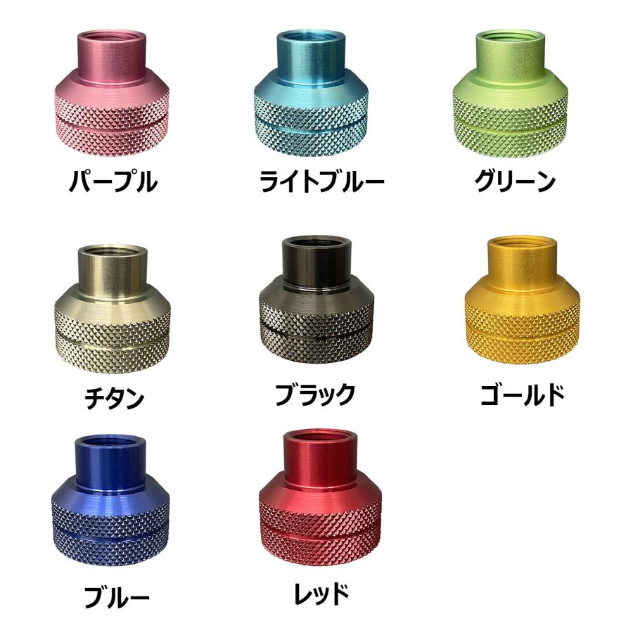 らくらくガン部品 らくらくJ1アダプター KO カラーver.(ジャンボカートノズル用フロントキャップ対応) 全8色 1個 OK82938｜防水道具 コーキングガン :rakuraku-j1 ...