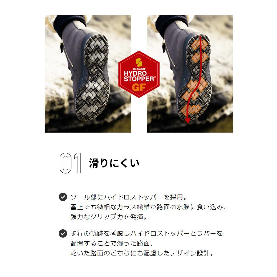 アシックス商事 アシックス アキュアーズ ブーツ ショート レディース 4E 滑りにくい 防水 痛くない 柔らかい 軽量 ゴアテックス サイドジップ 疲れない 歩きやすい AO-10247 靴 ...