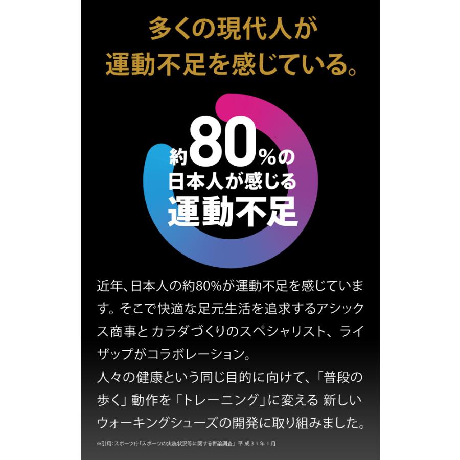 RIZAP ライザップ スニーカー ラクウォーク レディース 4E 幅広 ウォーキングシューズ アシックス 商事 RL-9210 ローカット 履きやすい 軽量 通勤 靴 : はきもの広場 ...